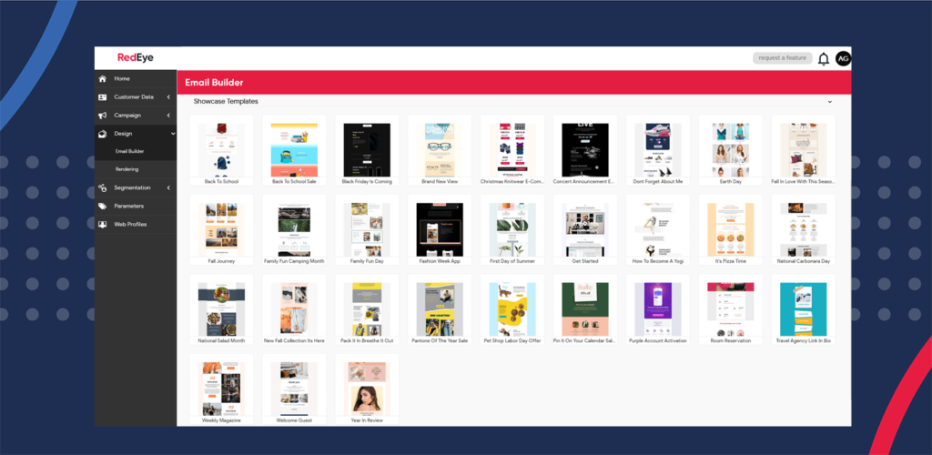Introducing Email Builder's new showcase templates - RedEye